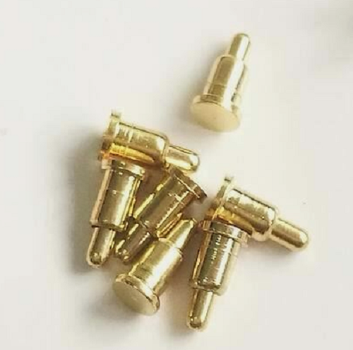 100x Gold Plating Copper D2 x H4mm Spring Thimble Pogo Pins Probes ...