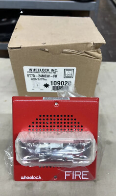 Eaton Wheelock ET70-24MCW-FR E70/E90 Speaker Strobe 109020 | eBay