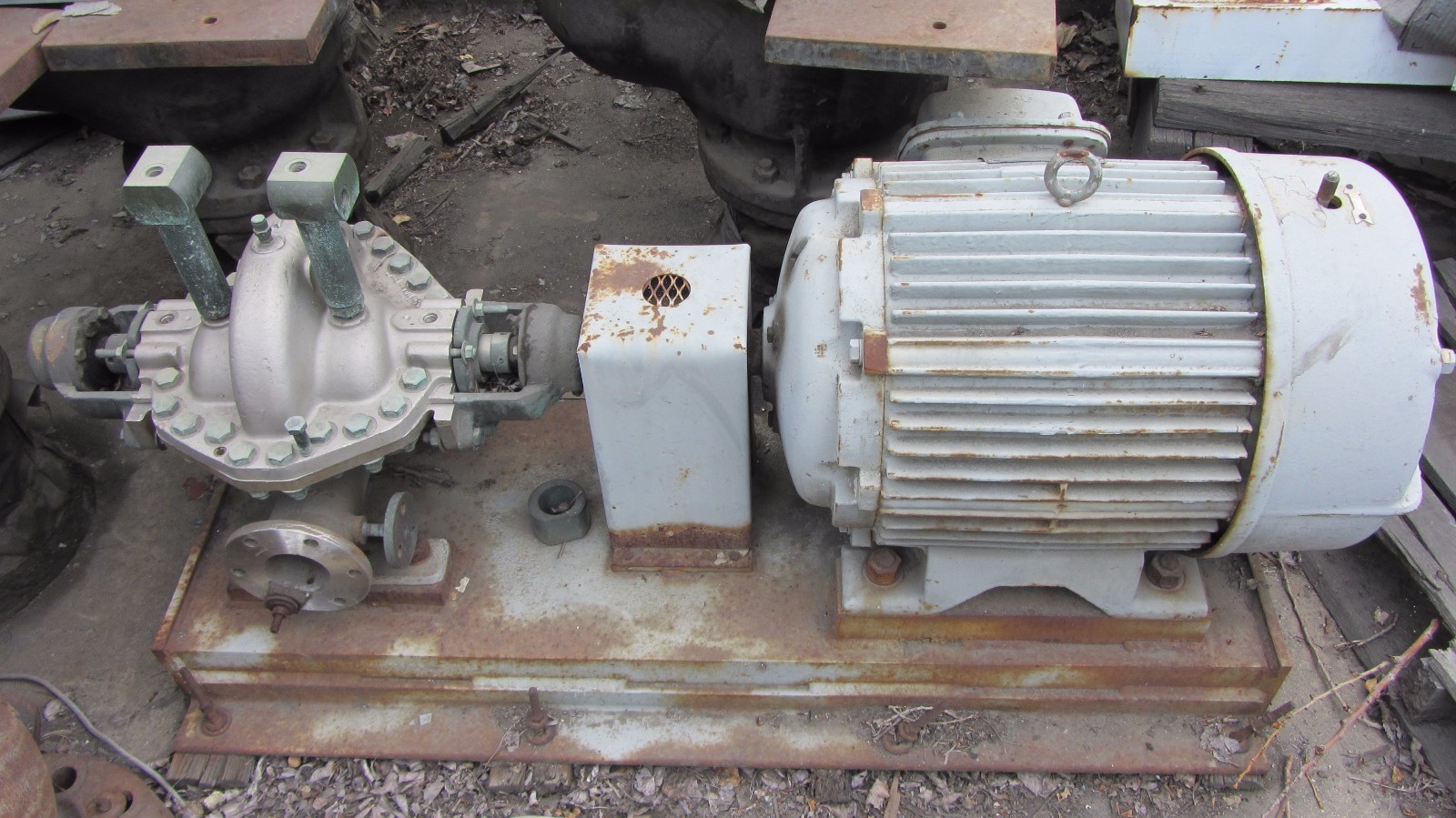 Carver Fire Flushing Pump 400GPM@100PSI W/50HP Louis-Allis Motor | eBay