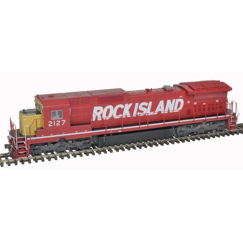 Atlas ~ HO Scale ~ Rock Island ~ Dash 8-40C #2127 ~ Master DC Version ...