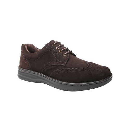 Drew Shoes Men's Delaware - Brown Suede, Size 9W US | eBay