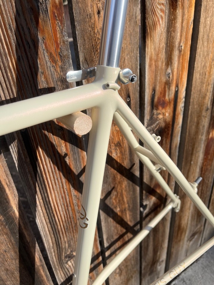Otis Guy Vintage MTB Frame size 21" fillet brazed frame-fork-stem new ...