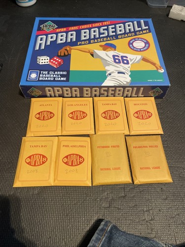 APBA Baseball Game. Cards From 2020, 2008 & 1980 | eBay