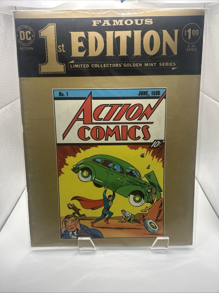 Action Comics #1 Famous First Edition 1974 DC Reprints 1st Superman ...