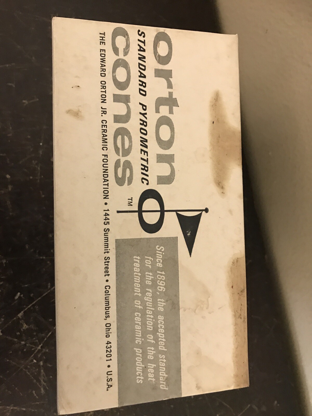 O Orton Standard Pyrometric Cones For Ceramic Kilns - (4) Boxes 50 ...