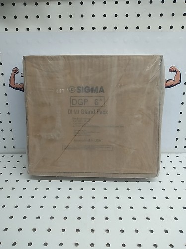 Sigma 6” DGP DI MJ Gland Pack – Gland, Gasket, Bolts & Nuts – NOS | eBay