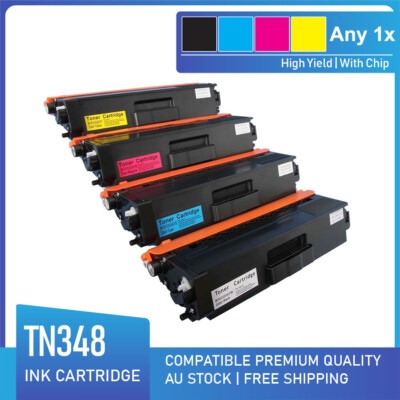 Any 1 x TN-348 TN340 Toner cartridge for Brother DCP9055CDN HL4570CDW ...