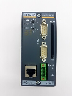 Bachmann cpu me203/en plc processor module | eBay
