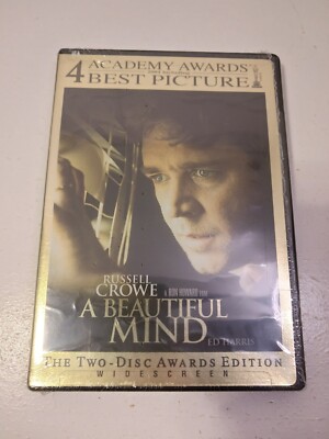 A Beautiful Mind DVD Russell Crowe Brand New Factory Sealed 25192145025 ...