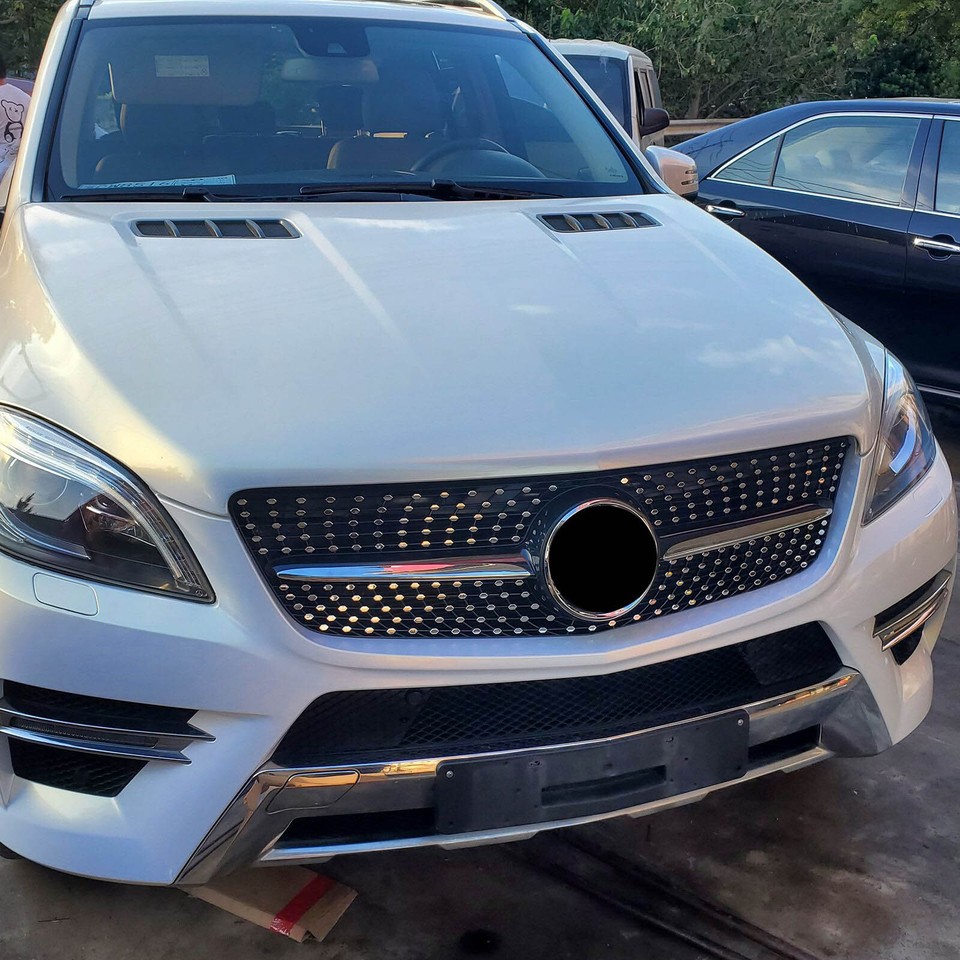 For Mercedes-Benz W166 ML250 ML350 ML400 ML500 2013-15 Front Bumper ...