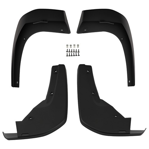 4PC Splash Guard Splashguards for Honda Ridgeline 2017-24 Front Rear ...