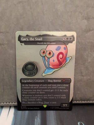 Gary, the Snail (Toxrill, the Corrosive) Foil Secret Lair X SpongeBob ...