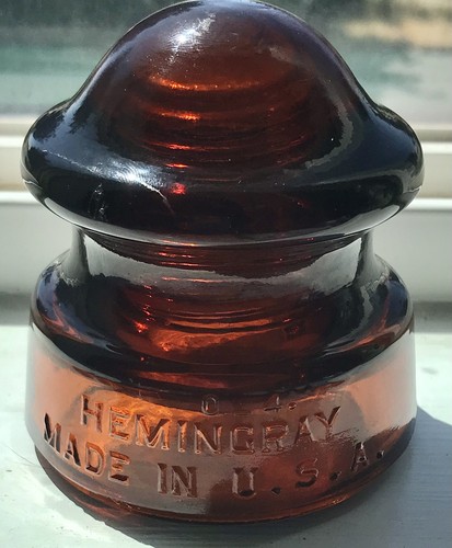 HEMINGRAY D-510 VINTAGE GLASS INSULATOR | eBay