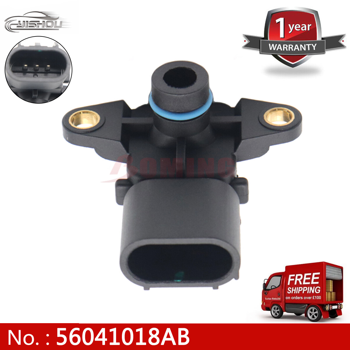 56041018AB Manifold Pressure Sensor MAP For Chrysler Dodge Jeep ...