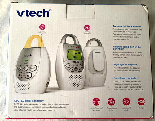 VTech DM221-2 Digital Audio Baby Monitor with Two Parent Units for sale ...