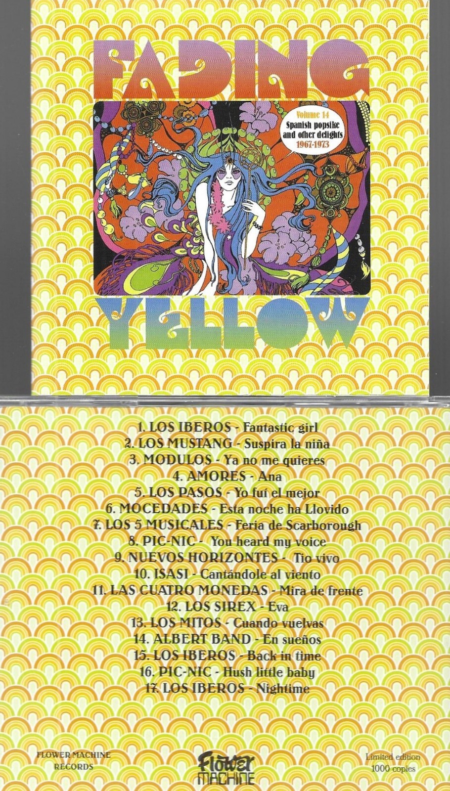 FADING YELLOW VOL. 14-MOCEDADES/PICNIC + 15 MORE-NEW SEALED CD LONG OUT ...