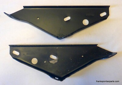 1966 Pontiac GTO Rear Bumper Brackets LeMans Tempest #9782285 #9782286 ...
