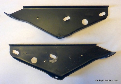 1966 Pontiac GTO Rear Bumper Brackets LeMans Tempest #9782285 #9782286 ...