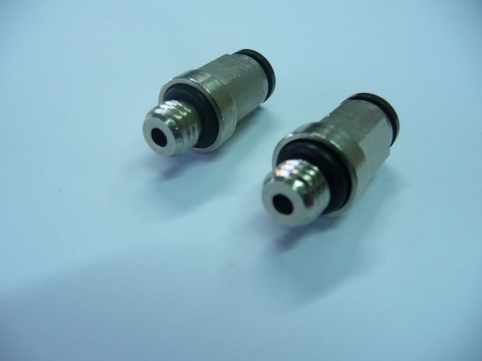 10 Pcs M7 Male Thread 4mm Push In Joint Pneumatic Connector Quick ...