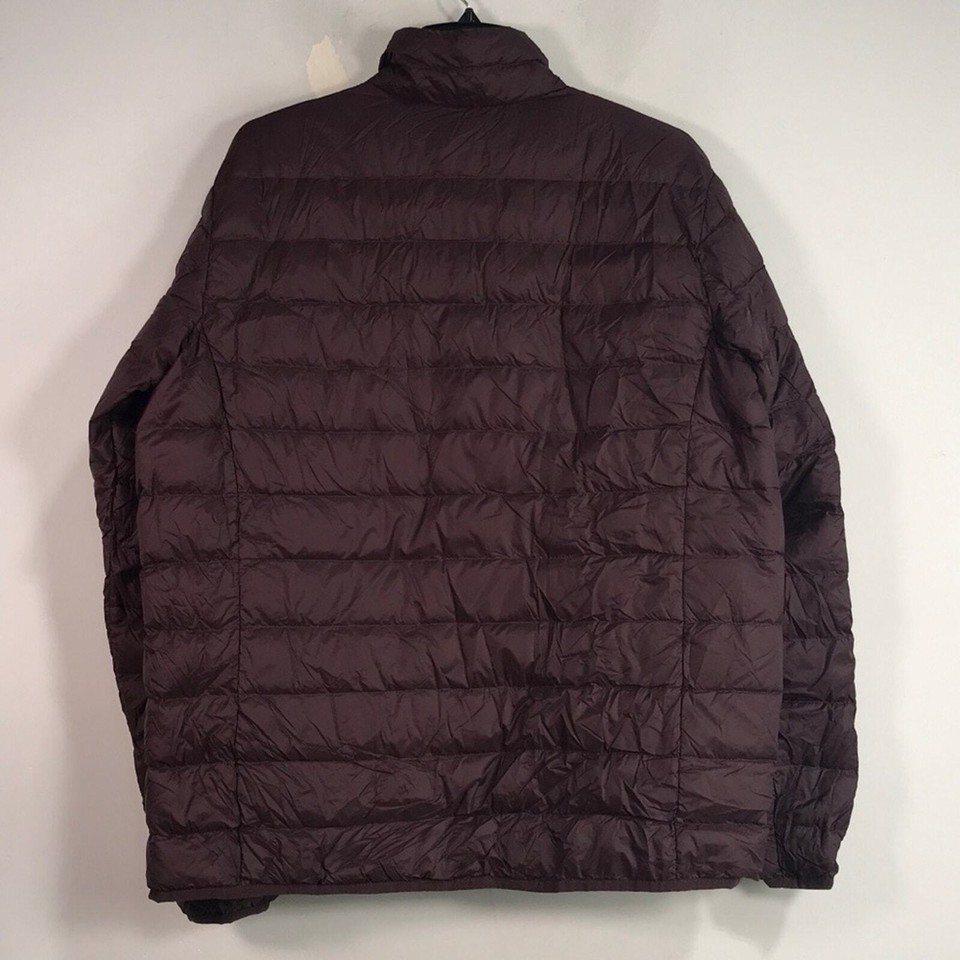 Eddie Bauer Down Packable Zip Down Jacket, Men's Size L - Fudge | eBay