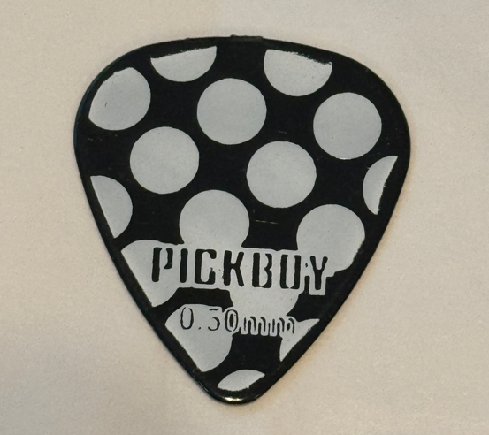 BUDDY GUY SIGNATURE HIS GUITAR PICK 2000 CONCERT RARE STAGE POLKA DOT ...