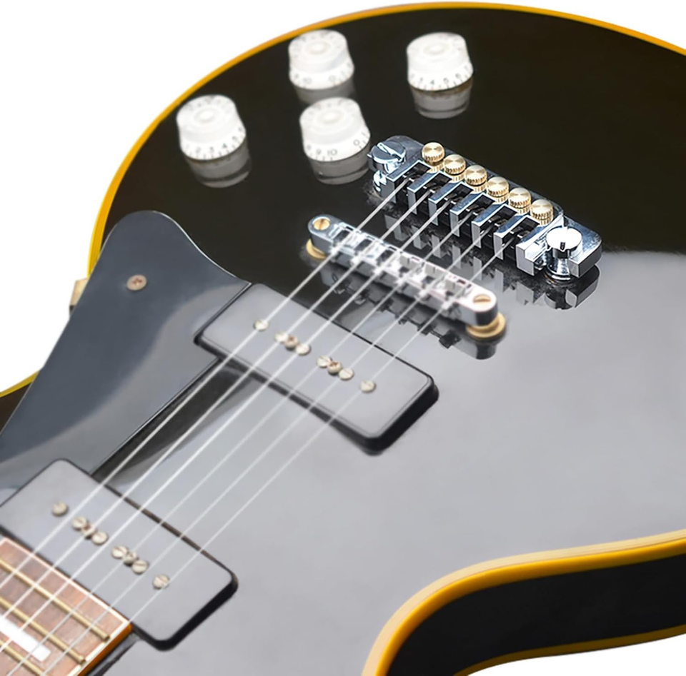 Chrome Guitar TP-6 Tailpiece Fit Epiphone,Gibson Les Paul SG ES | eBay