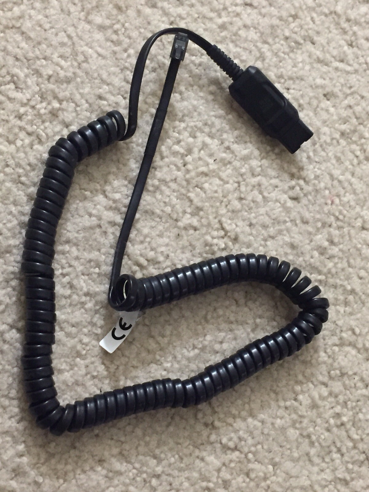 Plantronics HIC-1 Quick Disconnect Avaya Headset Adapter Cable | eBay