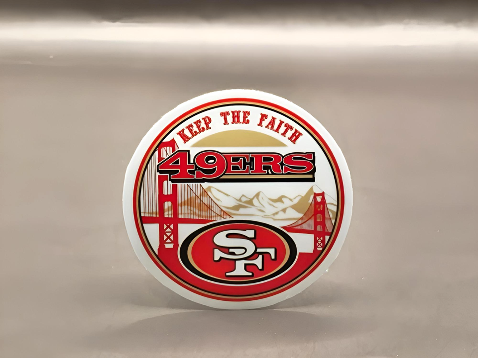 Football Inspired Stickers SF Forty Niners Niner Gang San Francisco ...