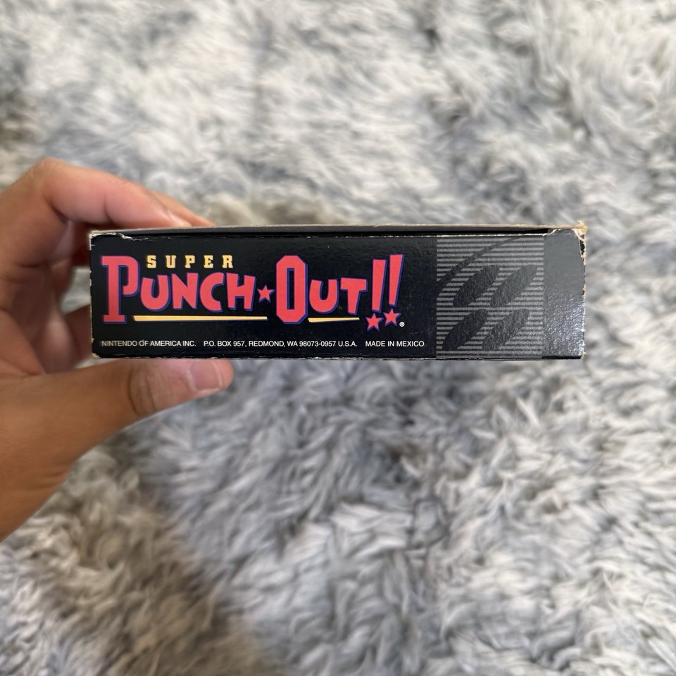Super Punch Out (Super Nintendo SNES) Authentic BOX ONLY | eBay