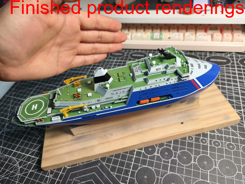 1/ 700 Leader-class nuclear-powered icebreaker Unpainted | eBay