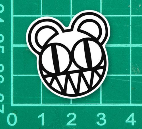 Radiohead Bear Sticker logo radio head | eBay