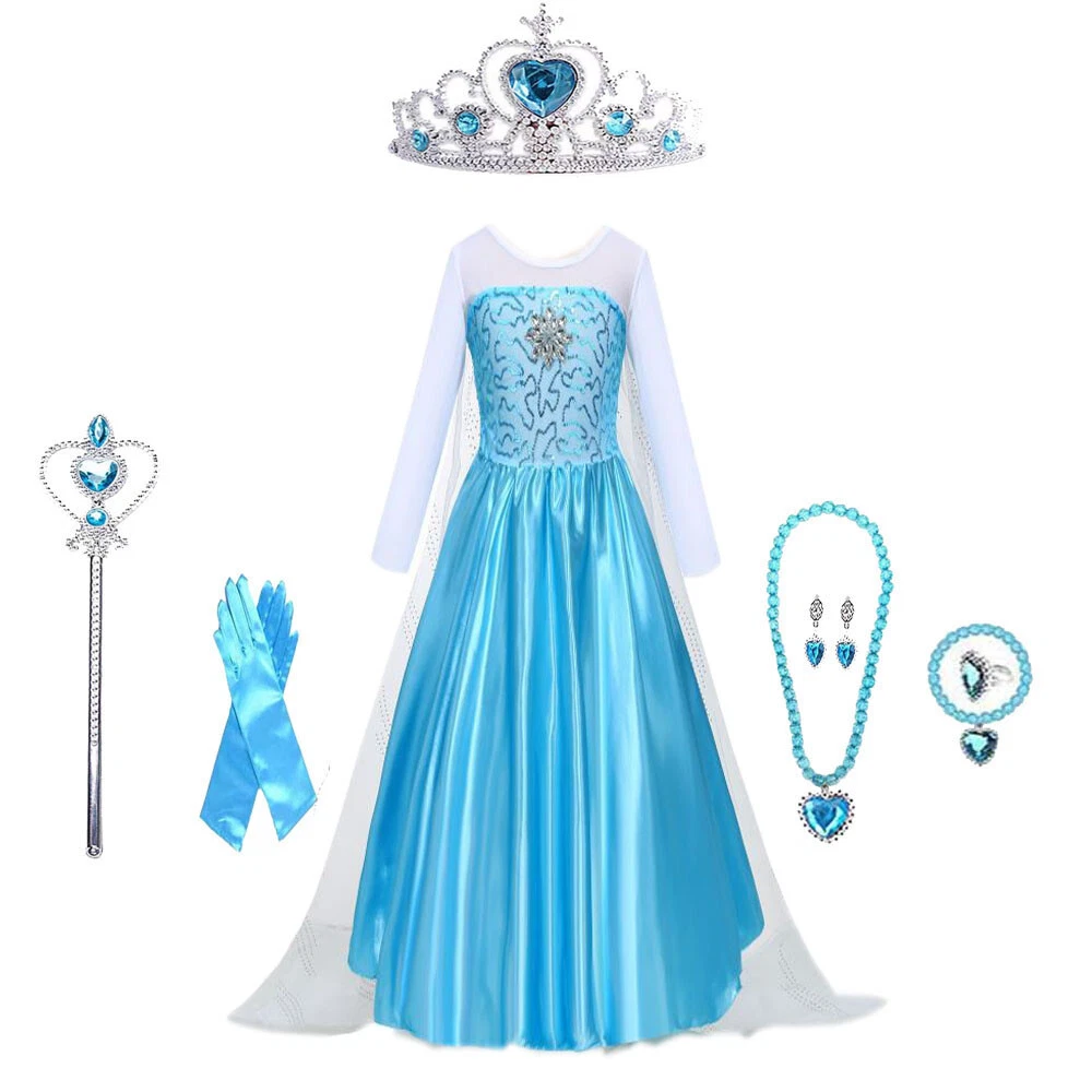 Little Girl Prom Dress Elsa