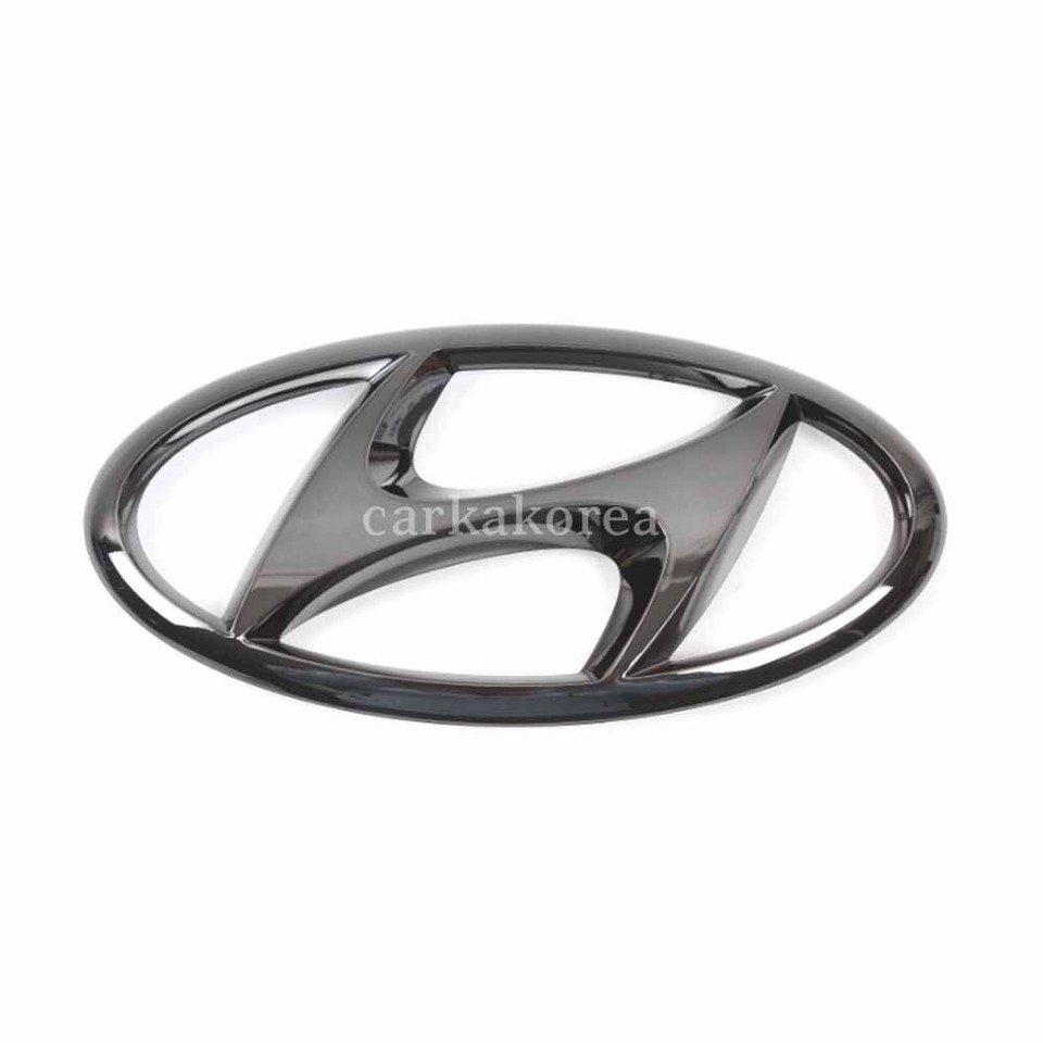 Genuine 86300N9100 Front Grille Emblem Black For Hyundai Tucson 2022 ...