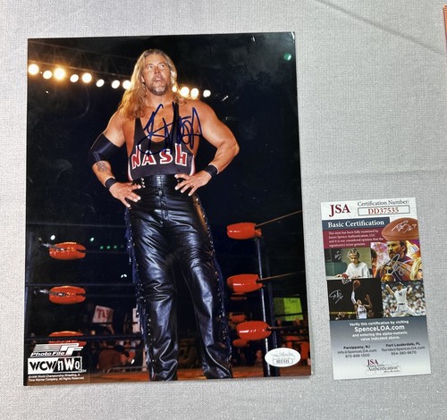 WWE / WCW Star Kevin Nash Autographed 8x10 W/ JSA COA NWO WOLFPACK | eBay