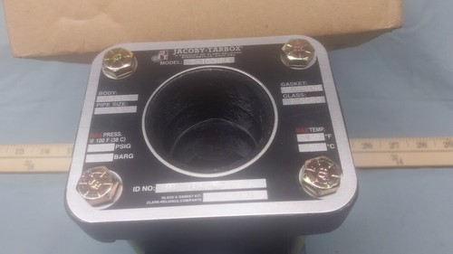 ⭐Jacoby⭐Tarbox⭐1-1/2” Sight Flow Indicator S-100HPA **GOVERNMENT ...