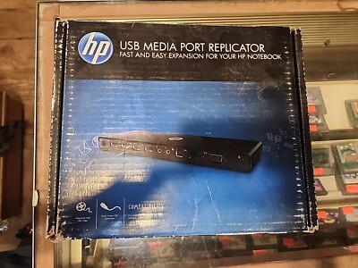 HP VY843AA Media Port Replicator - 4 x USB Ports Factory Sealed | eBay