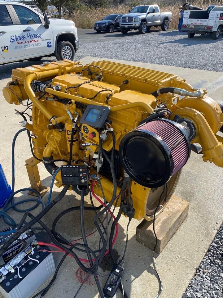 Caterpillar (CAT) 3196 Marine Diesel Engine 660 HP Bobtail REBUILT | eBay
