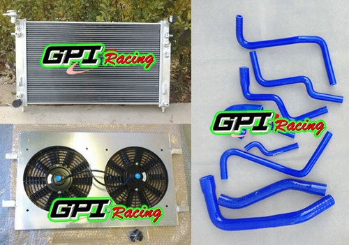 Aluminum radiator& shroud& fan& hose for COMMODORE VT-VX 3.8 V6 L67 ...