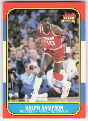 1986-87 Fleer #97 Ralph Sampson BASKETBALL Houston Rockets | eBay