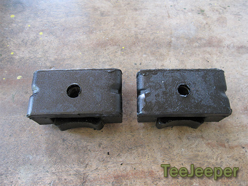 2 x new Mount Resilient Engine Rear Jeep M151 A1 A2 | eBay