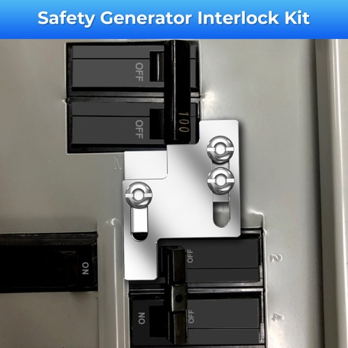 For 100 Amp Panels Aluminum Electric Main Breaker Generator Interlock ...