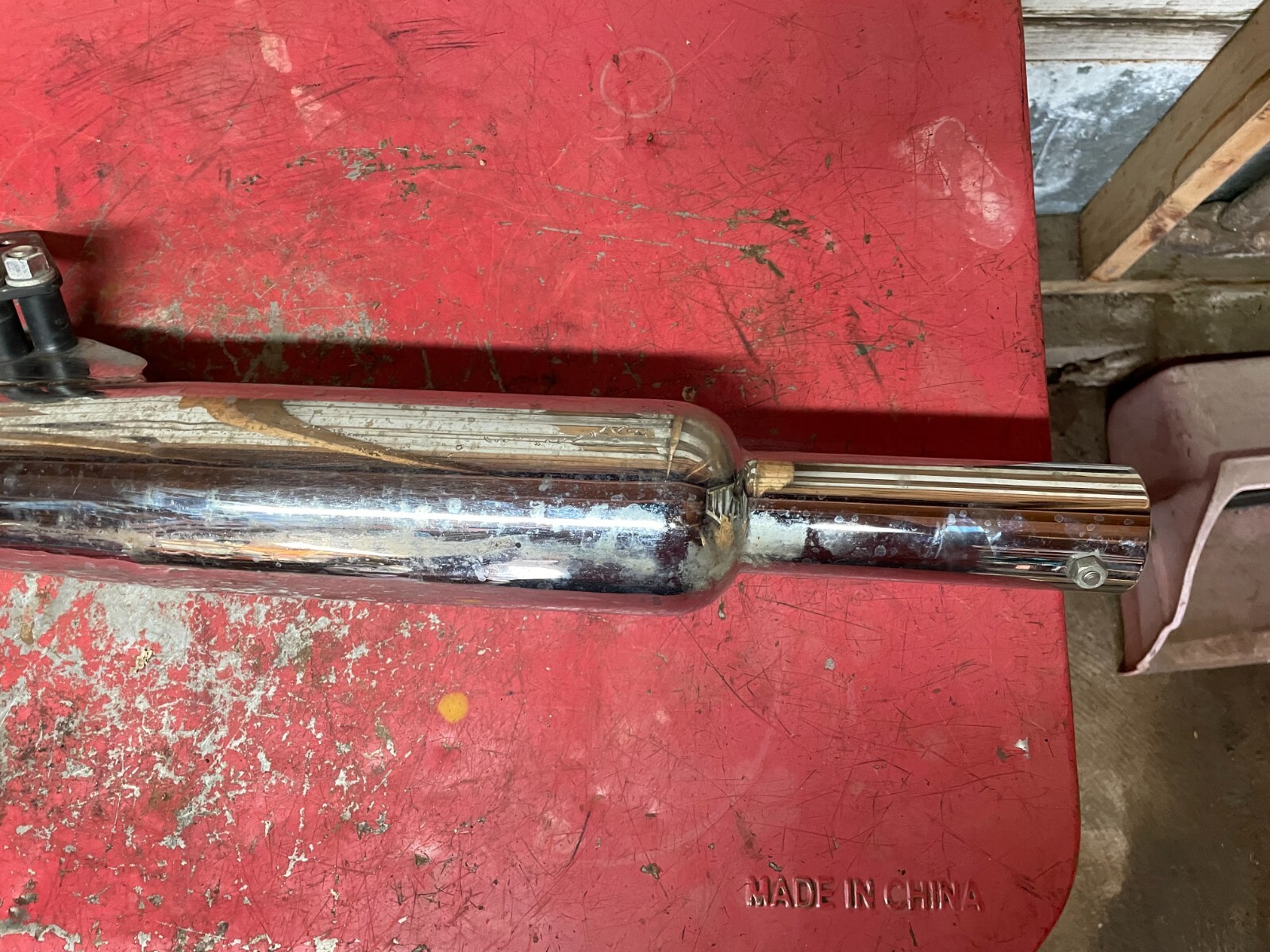 Vintage Exhaust Muffler 1 3/4" Royal Enfield BSA Triumph Velocette | eBay