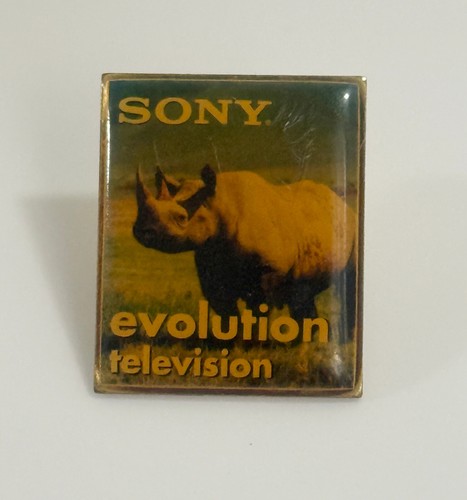 Sony Evolution Television Label Pin | eBay