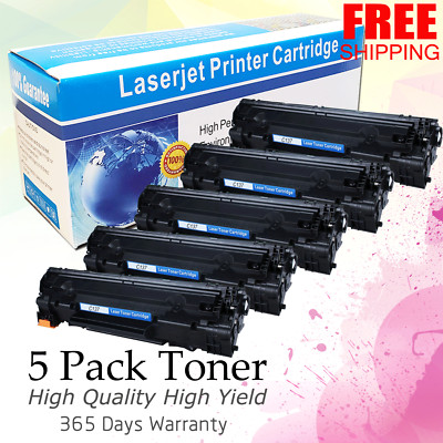5 PACK 137 Toner Cartridge for Canon 137 imageCLASS MF212w MF216n ...