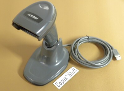 Symbol DS4308 SR00007PZWW ~ LOT of (5) USB Barcode Scanner Gooseneck ...