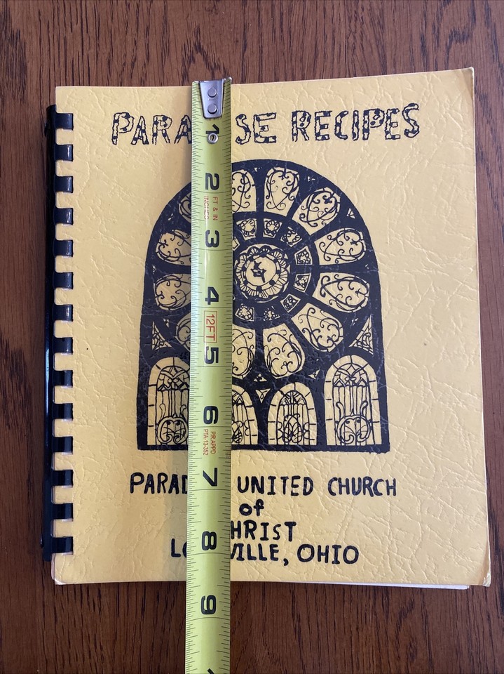Lot of 7 Vintage Cookbooks Community Church Local Ohio Virgina Vermont ...
