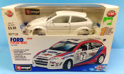 Bburago WRC Ford Focus 1/24 Diecast Model 1999 Burago | eBay