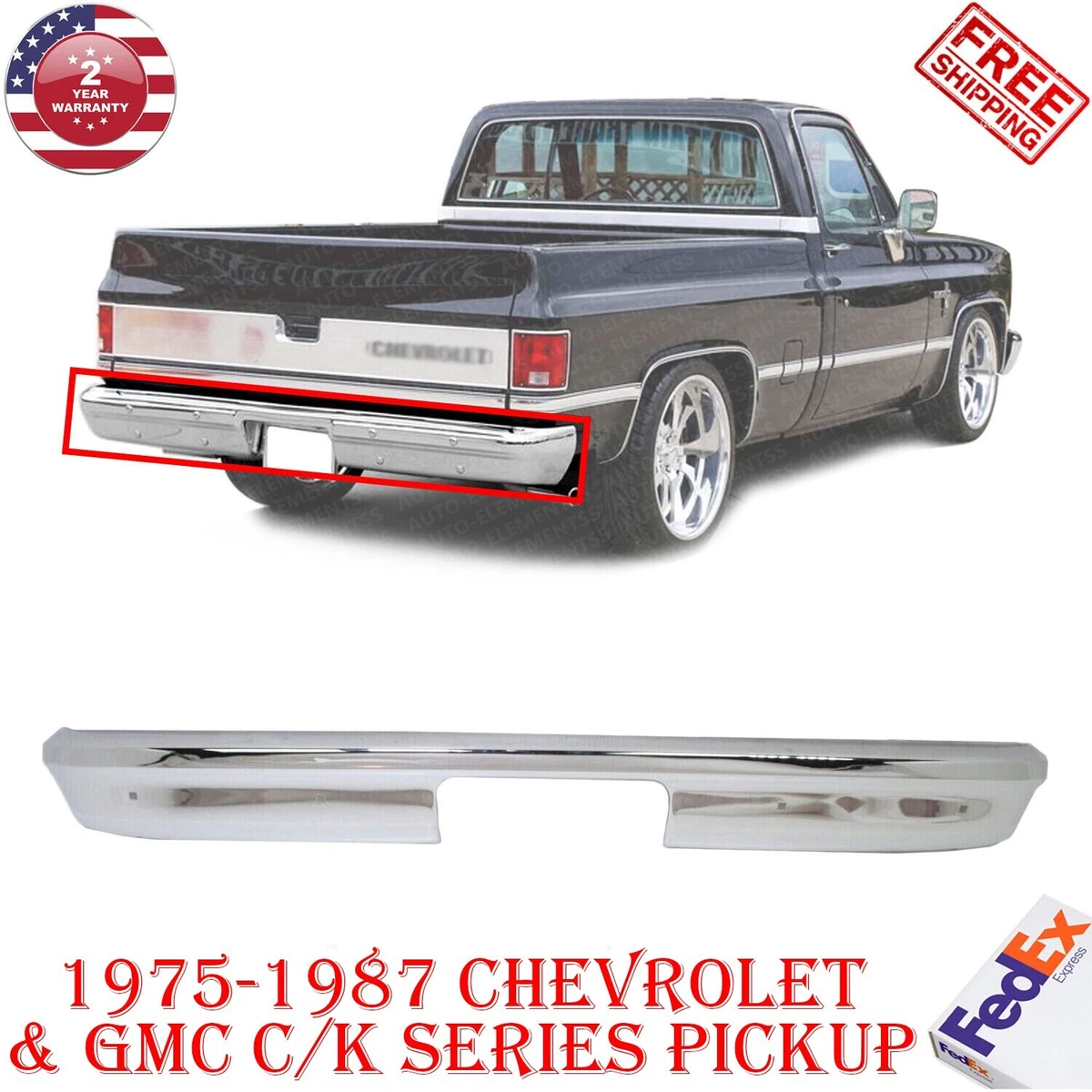 Gmc Rear Bumper