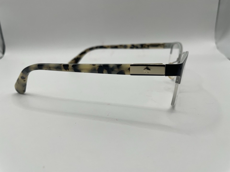 Kate Spade GLORIANNE WR7 Black Tortoise Semi-Rimless Eyeglasses Frames ...