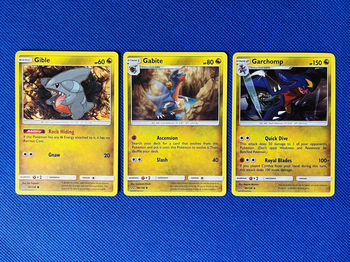 Pokemon Mega Evolution Garchomp Card